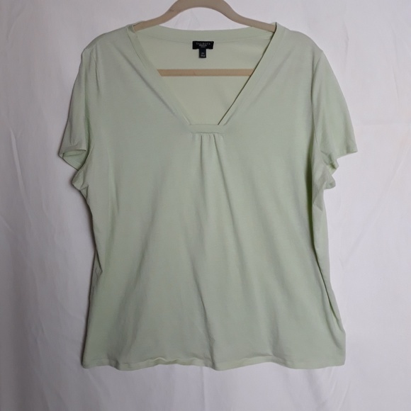 Talbots | Tops | Talbots Mint Green Tshirt 2x | Poshmark